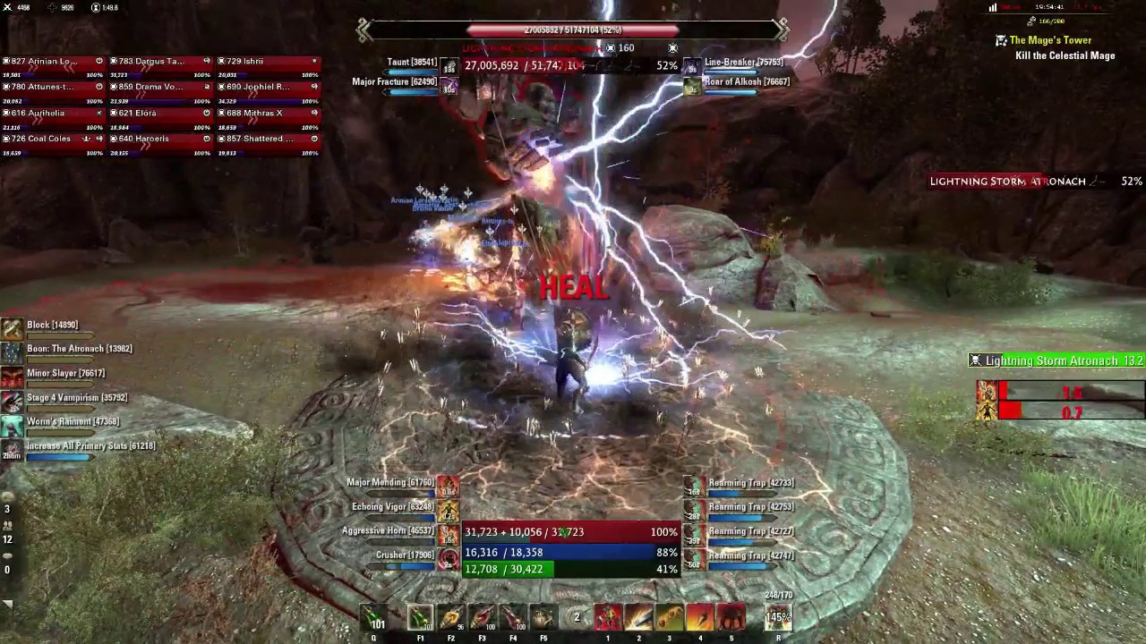 [ESO][Guide] Veteran Aetherian Archive - Lightning Storm Atronach ...