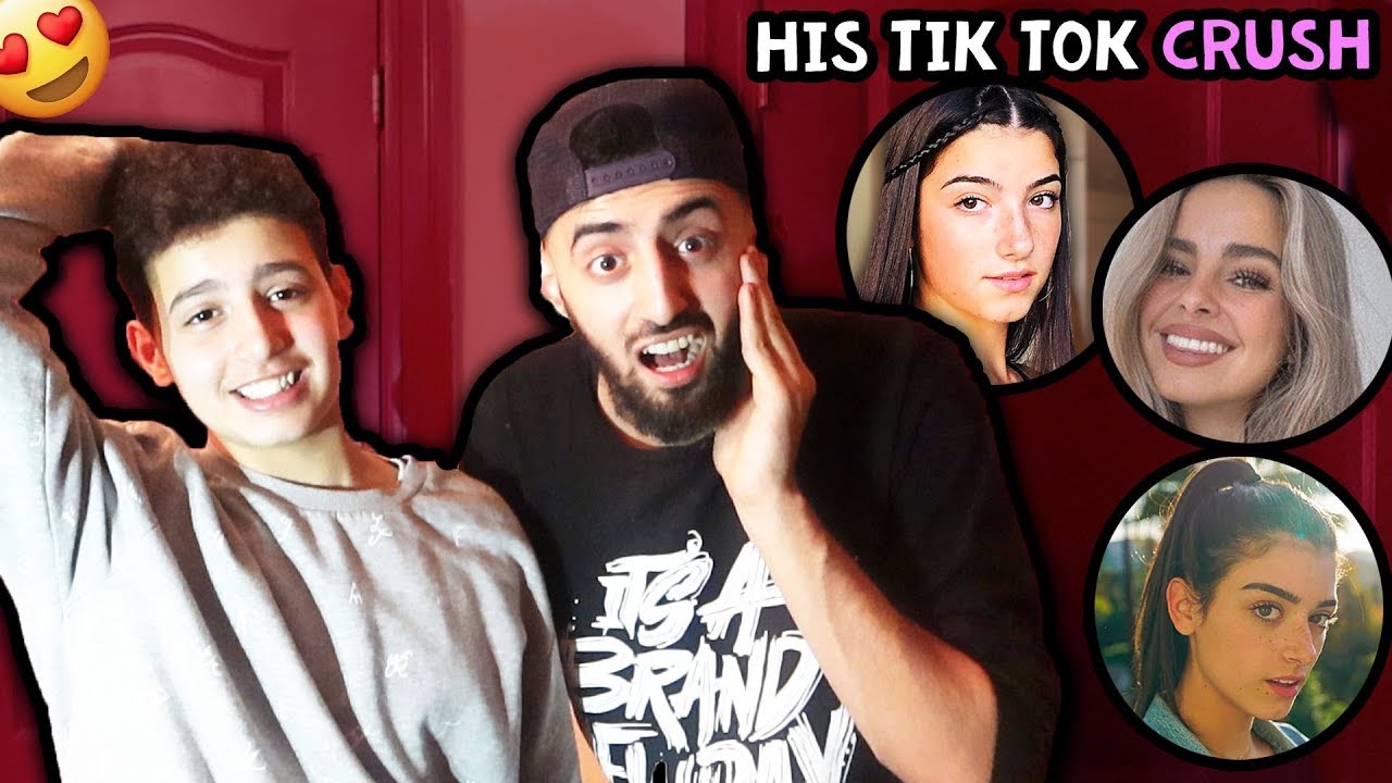 His Tik Tok Crush Reveal - YouTube
