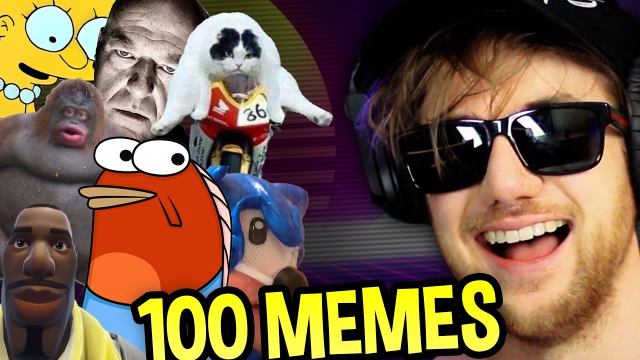 REACTING TO 100 DANK MEMES IN 21 MINUTES - YouTube