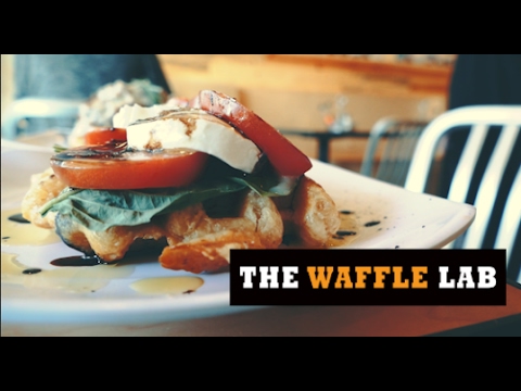 Bacon and Angst -- The Waffle Lab Food Review - YouTube