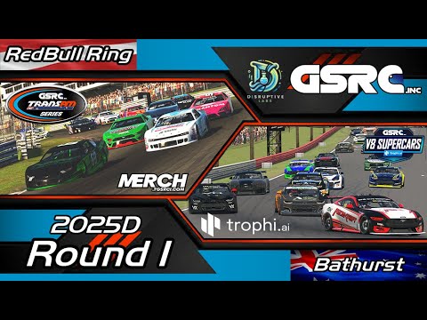 GSRC.inc Wednesday Night Motorsport 2025D Rd-1 | TransAm | V8SC Gen3 ...