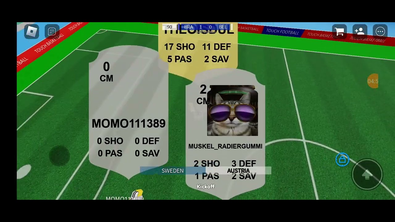 playing touch football (part 3) - YouTube