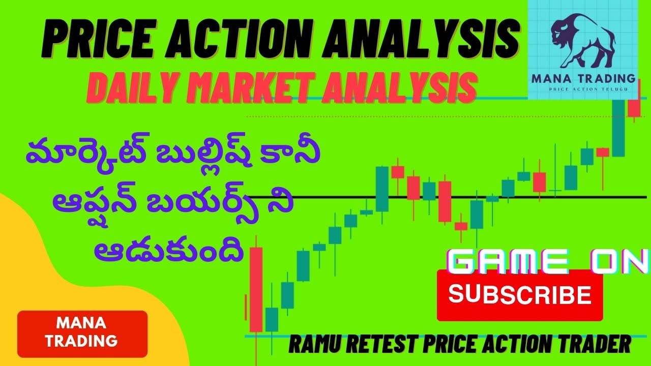 daily market analysis👈 || price action analysis👈 || retest concept ...