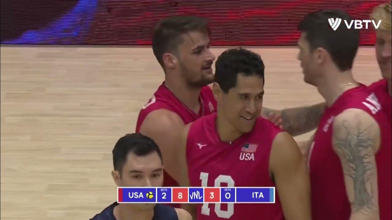 Italy vs USA | Men's VNL 2023 - YouTube