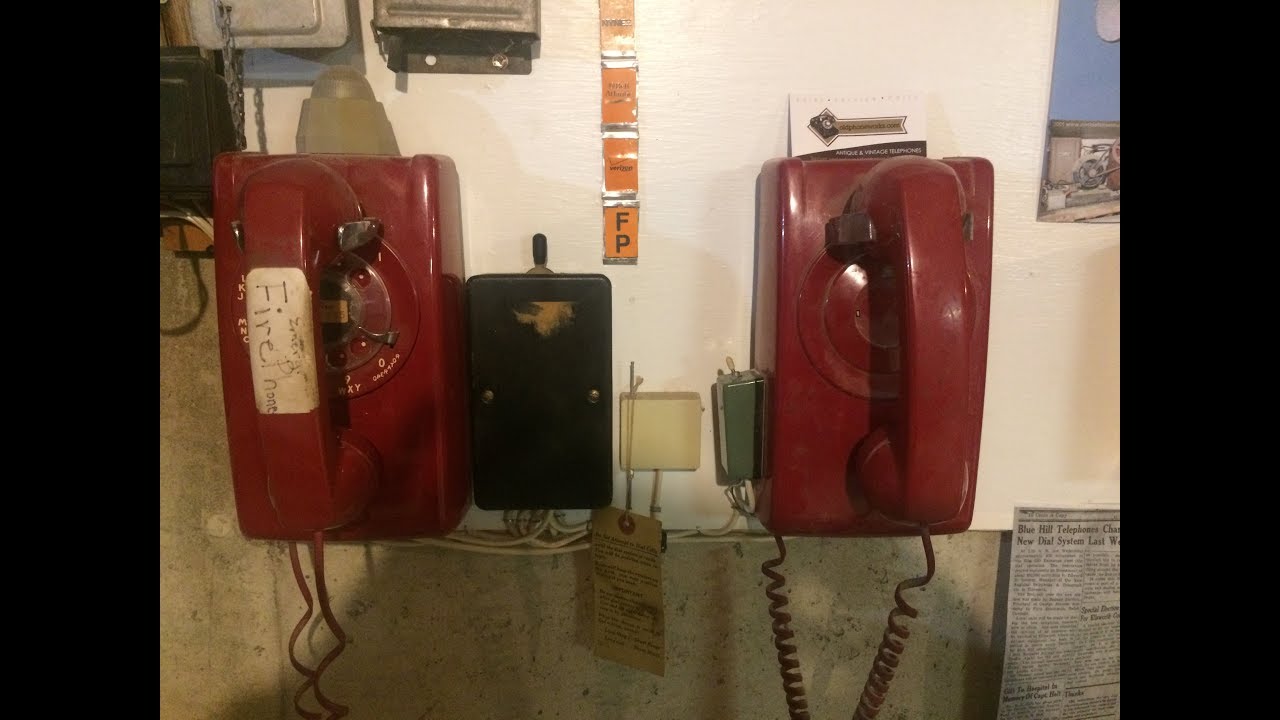 The Blue Hill Red Phone Network and Plectron Alerting System - YouTube
