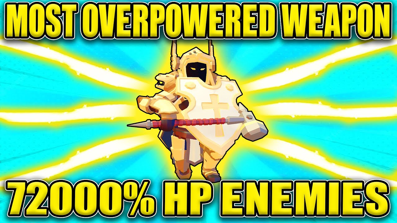 Most Overpowered Weapon VS 72000% MAX Curse Enemy Health in Soulstone ...