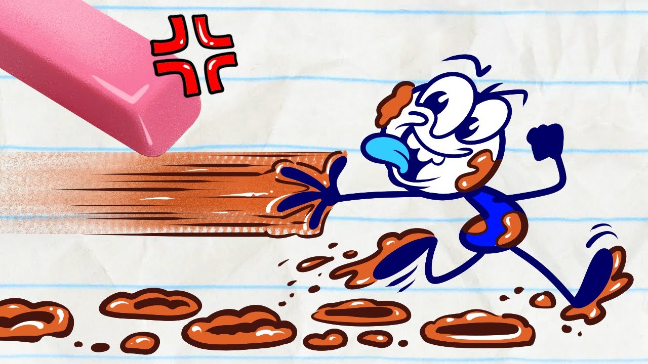 “Man’s Best Fiend” Pencilmate Takes in a Puppy! | Pencilmation Cartoons ...