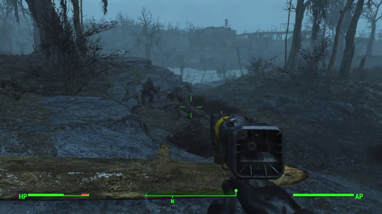 Fallout 4 Two Deathclaws Fighting Each Other. - YouTube