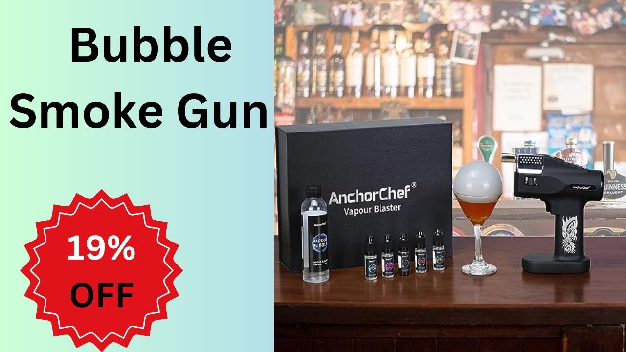 Elevate Your Cocktails with AnchorChef Cocktail Bubble Maker Kit ...