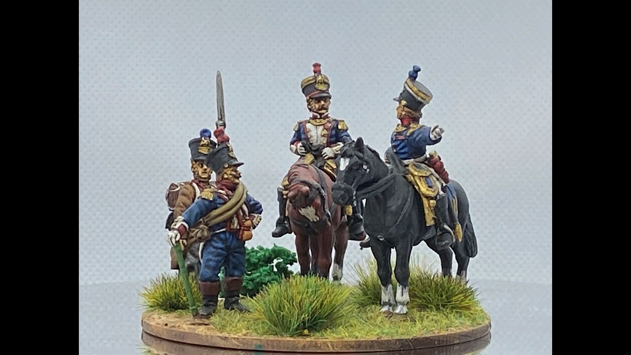 Napoleonic 28mm Calpe command, new stuff and painting bench update ...