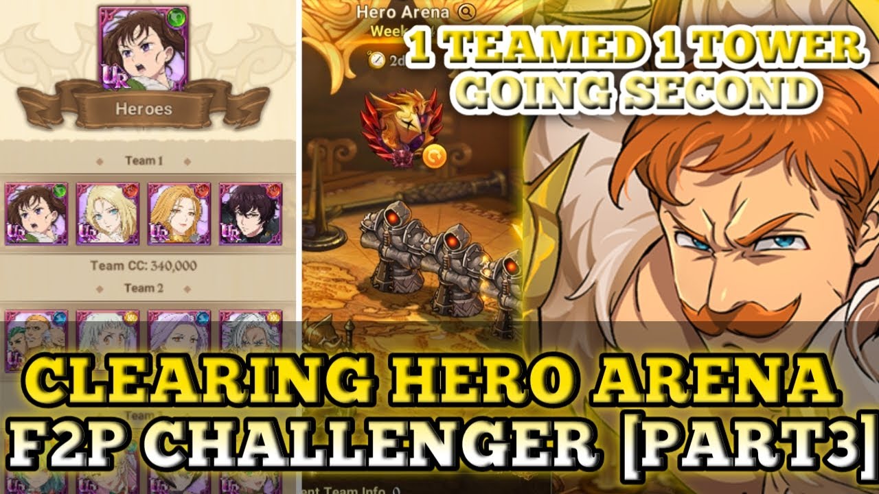 HERO ARENA SEASON 2 CHALLENGER [PART 3] Heroes Tower (F2P 11M BOX ...