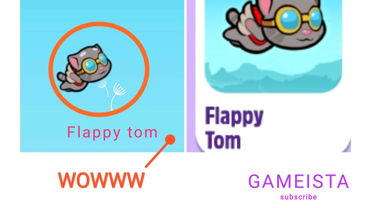 Trick for flappy tom(My talking tom) - Gameista - YouTube