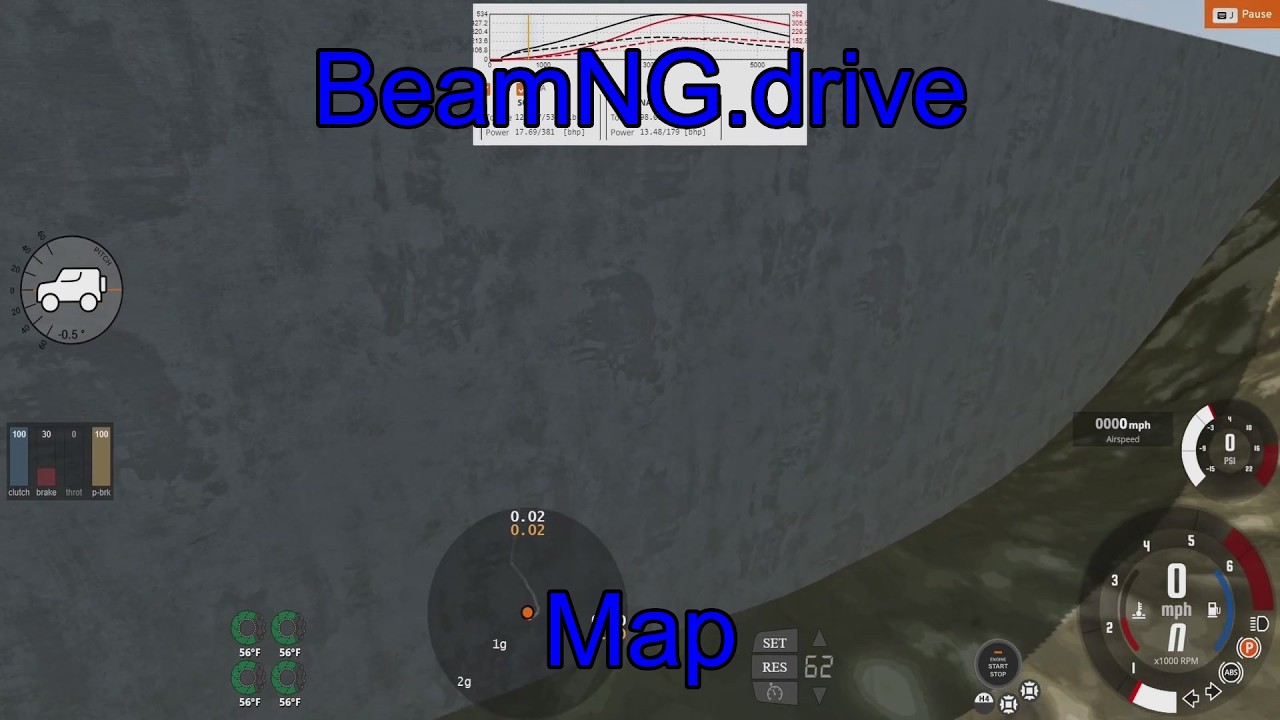 BeamNG Canyon Drive Part 2: Volcano Canyon Exploration & Map Review ...