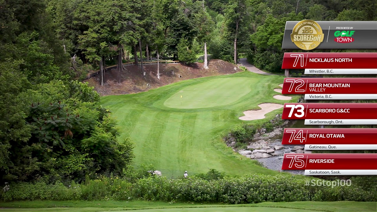 SCOREGolf's 2020 Top 100 Canadian Golf Courses: #80-71 - YouTube