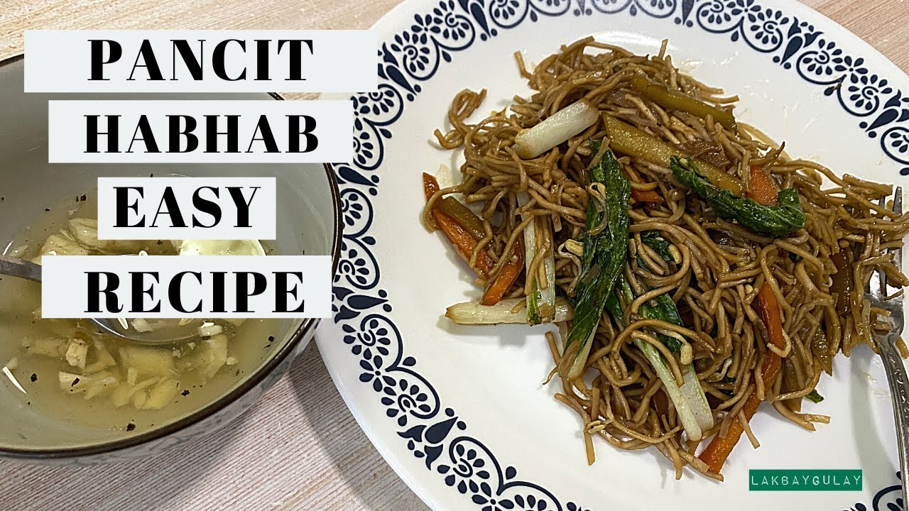 Pancit Habhab Easy Recipe | Vegetarian - YouTube