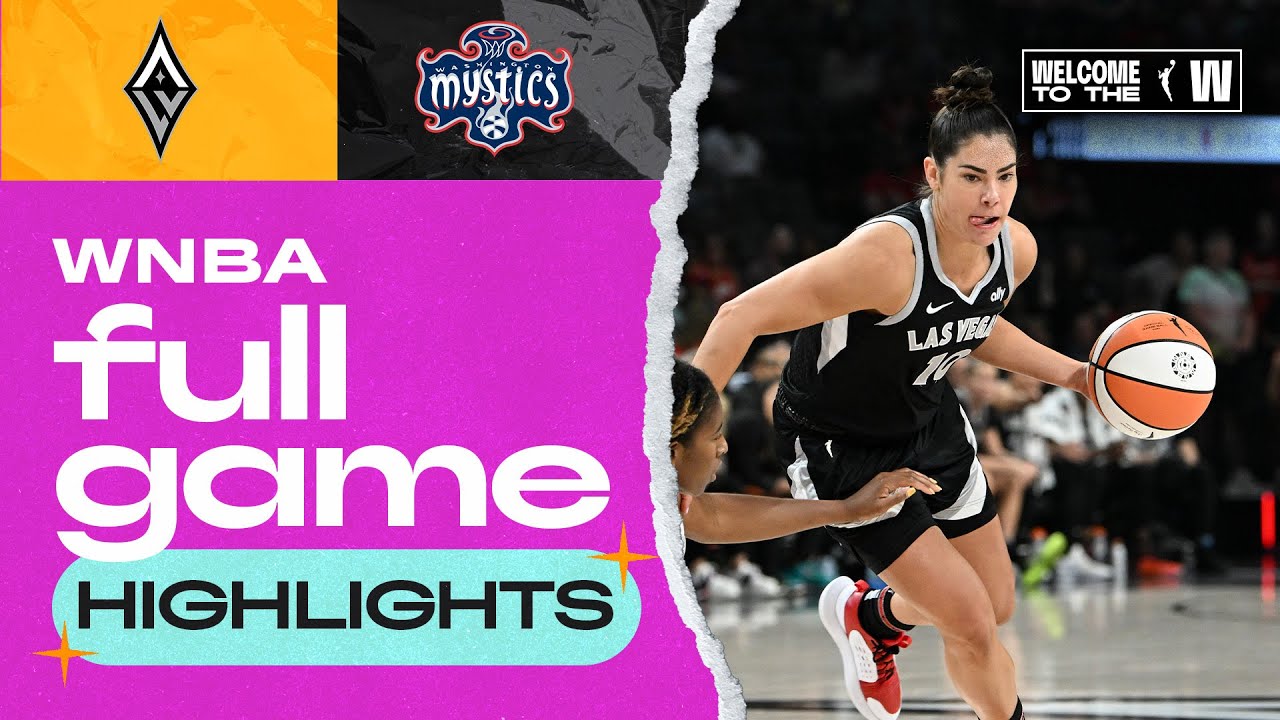 Washington Mystics vs. Las Vegas Aces | FULL GAME HIGHLIGHTS | July 4 ...