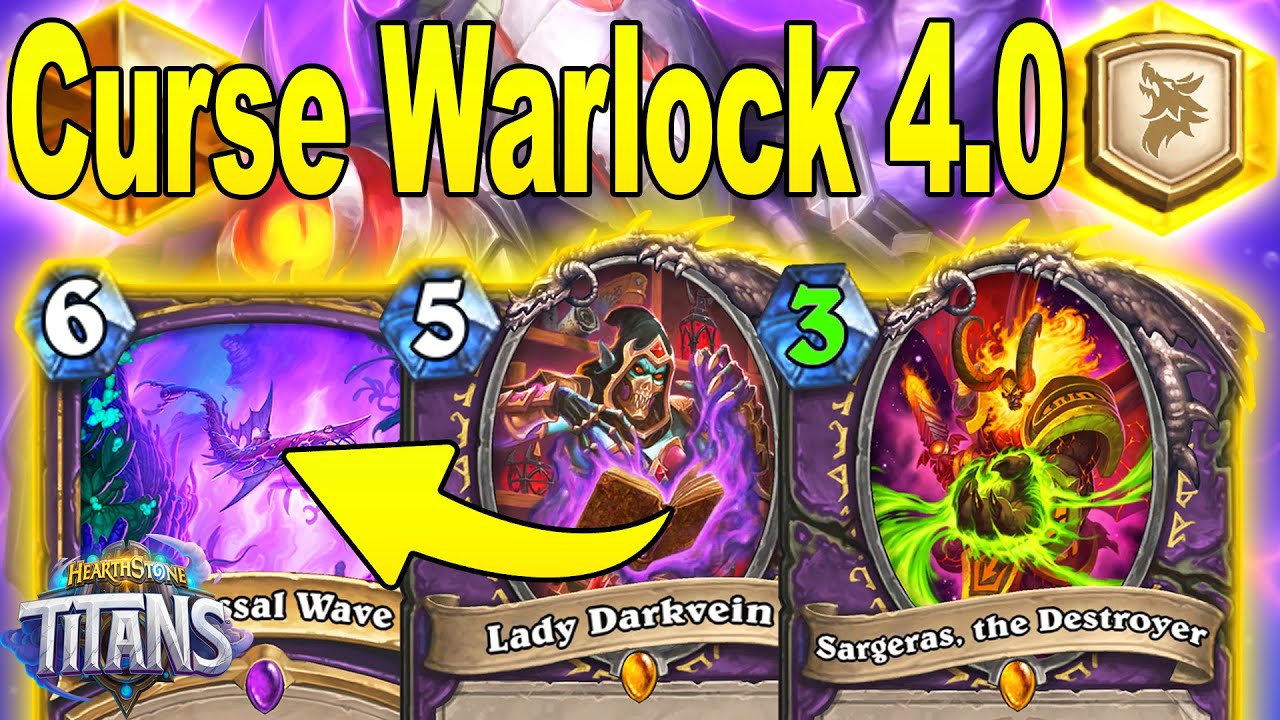 Curse Warlock Is Back At The Top Decks After Nerfs! much More Fun Than ...