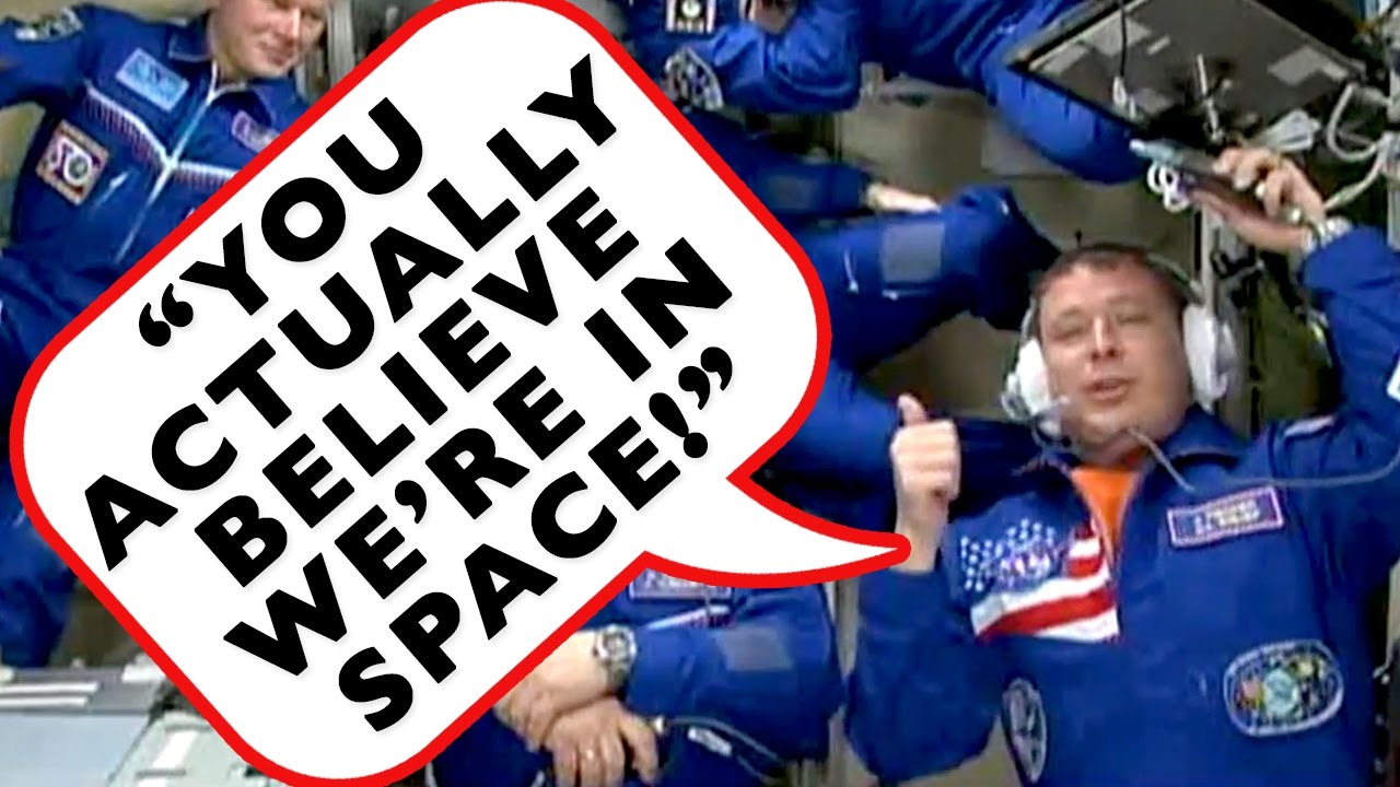 FLAT EARTH: NASA'S NEWEST ASTRO-NOT EXPOSES HOW THEY FAKE SPACE ON THE ...