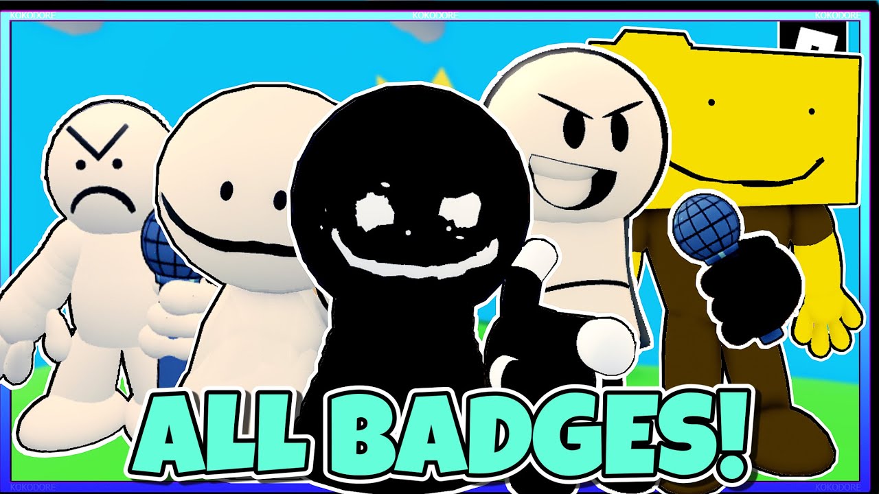 HOW TO GET ALL 28 BADGES in A Funky FNF RP | ROBLOX - YouTube