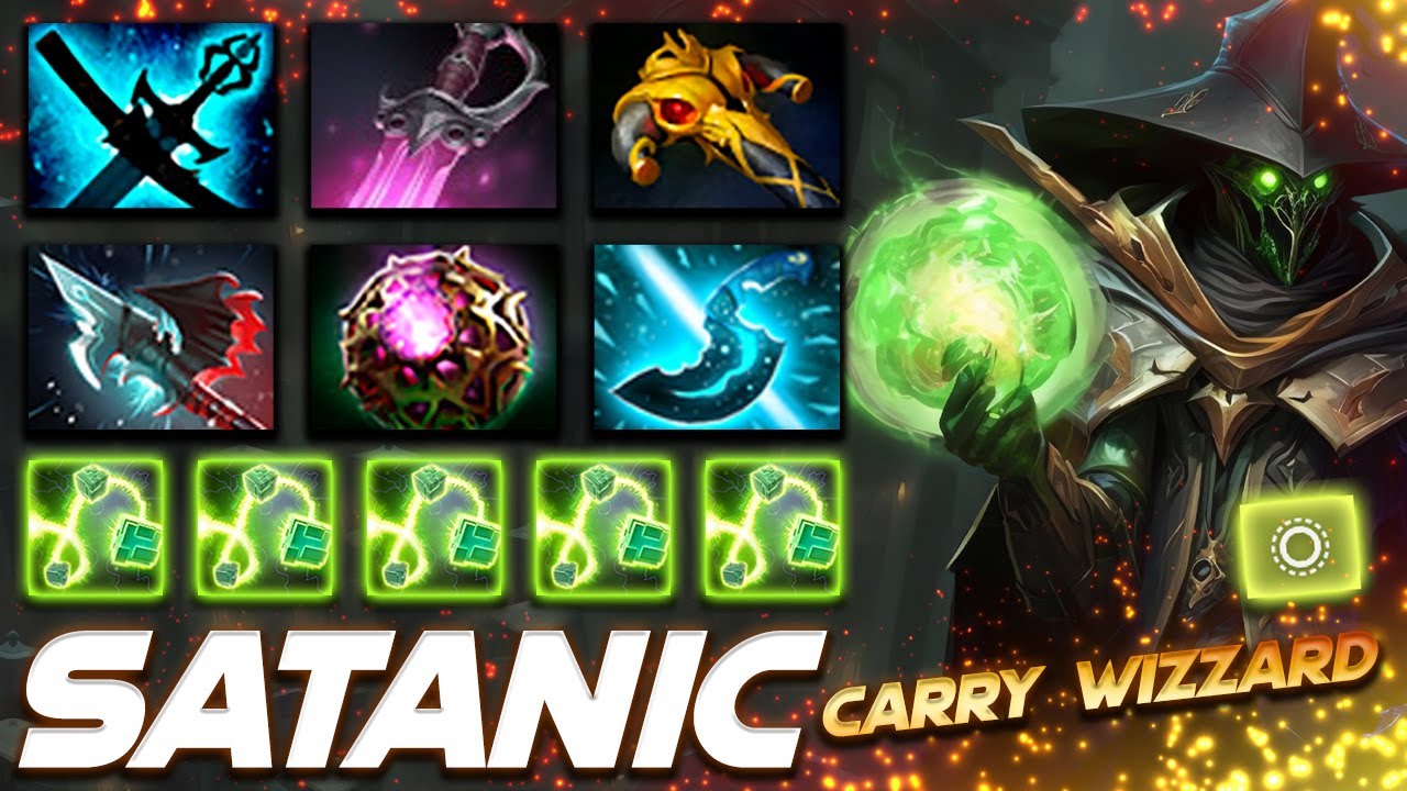 Satanic Rubick Carry Wizzard - Dota 2 Pro Gameplay [Watch & Learn ...