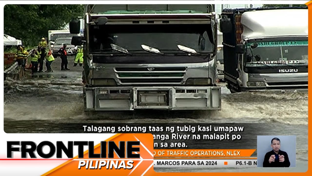 Baha, sanhi ng matinding traffic sa NLEX | Frontline Pilipinas - YouTube