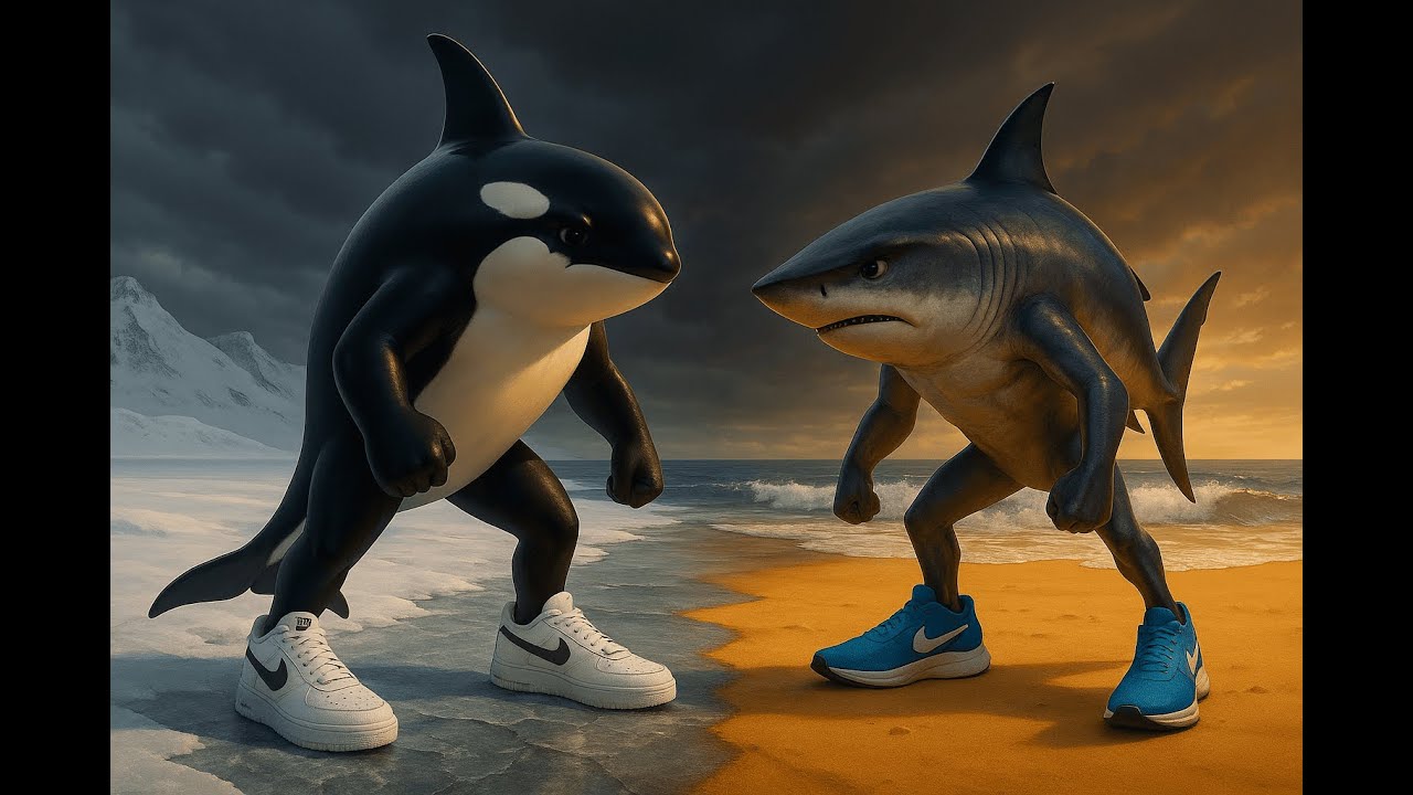 Orcalero Orcala 🐋 VS Tralalero Tralala 🦈🌩️ - YouTube