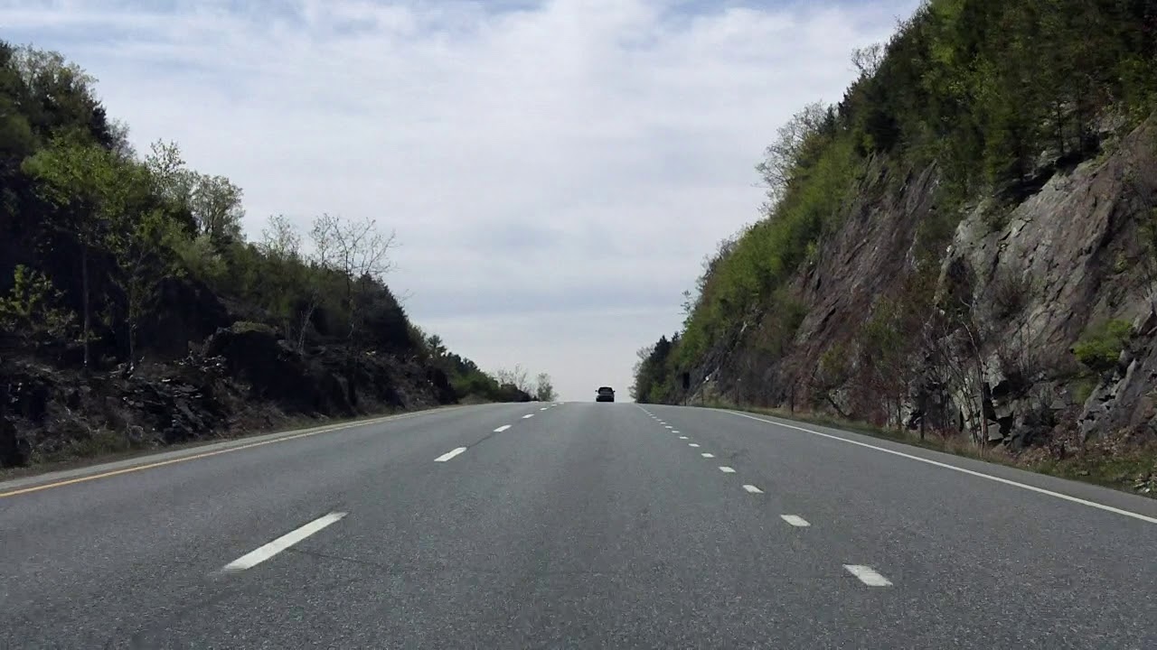Interstate 91 - Vermont (Exits 7 to 5) southbound - YouTube
