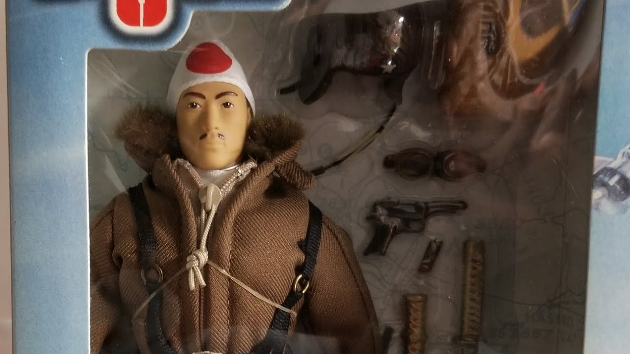 GI.JOE JAPANESE ZERO PILOT FIGURE REVIEW - YouTube