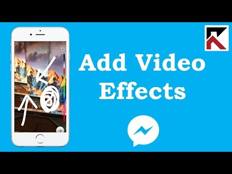 How Do I Add Effects To Videos In Facebook Messenger - YouTube