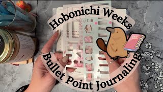 Bullet Point Journaling | Hobonichi Weeks | Key Points To Process | Chatty Chatty Chatty |
