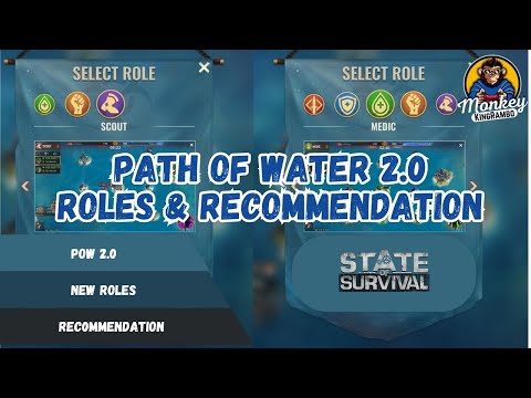 State of Survival: Path of Water 2.0 - Roles & Recommendations