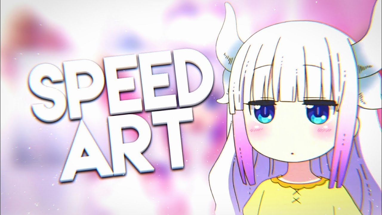 BANNER TEMPLETE KANNA + DOWNLOAD SPEED ART - YouTube