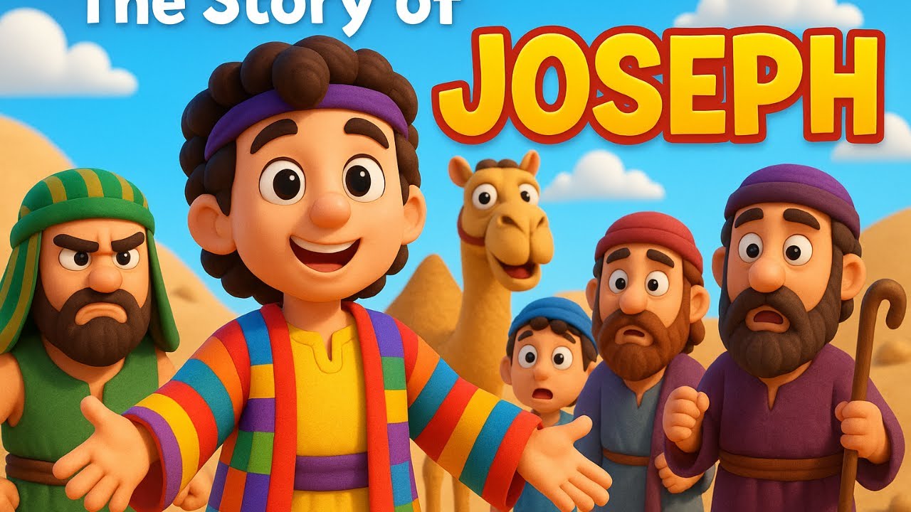 Bible Stories for Kids: Joseph's Journey From Favorite Son to Prisoner ...