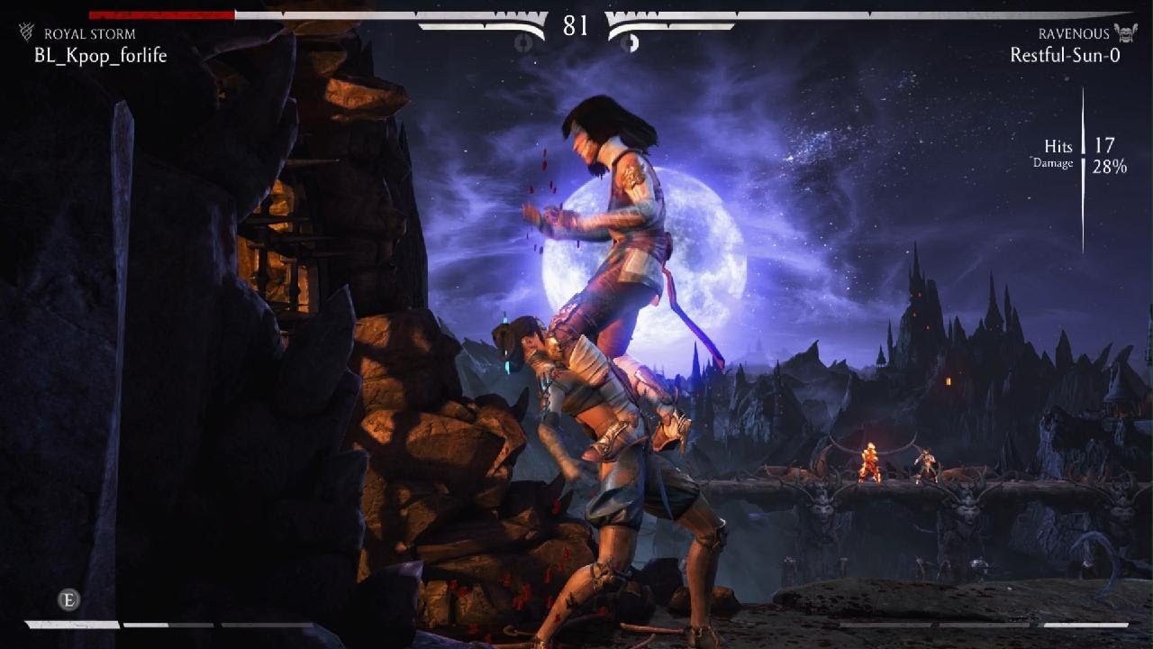 Ravenous Mileena unique Brutality - YouTube