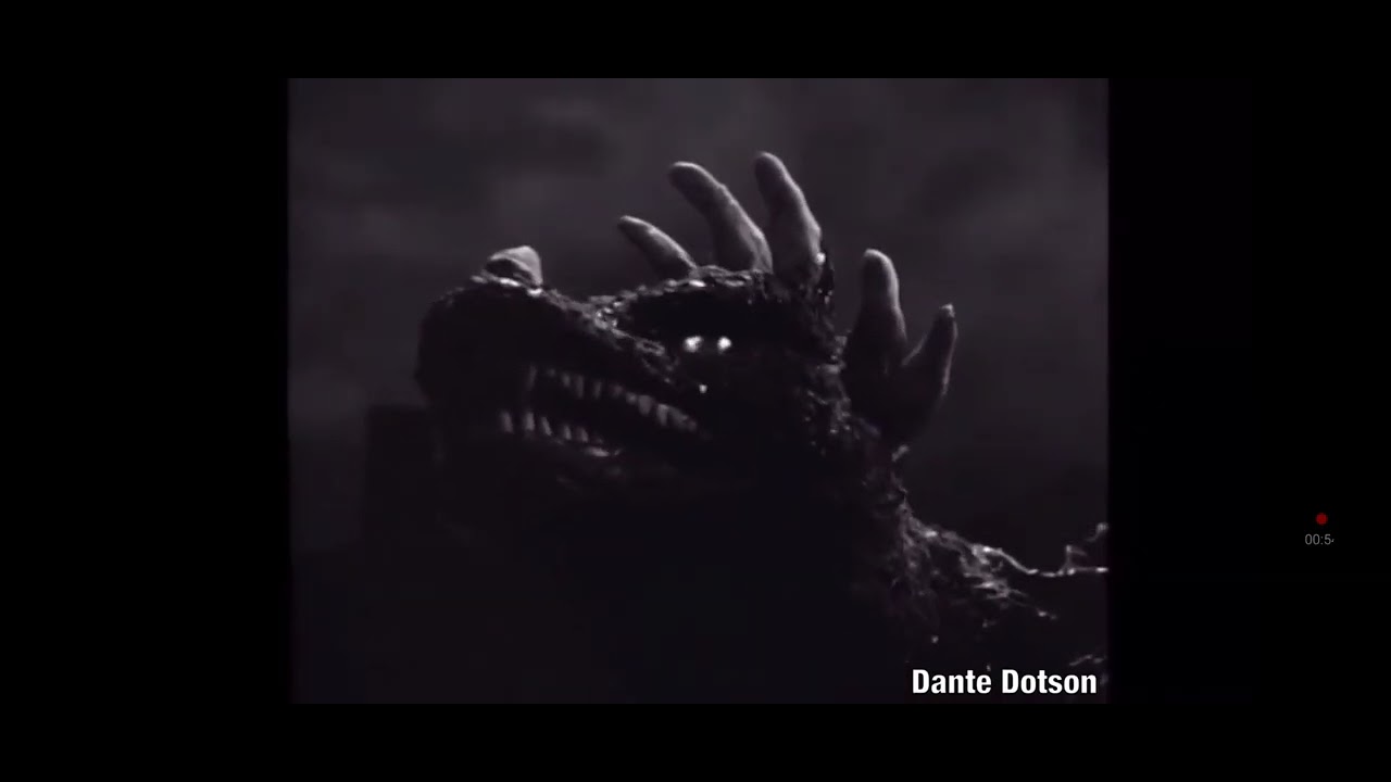 godzilla vs anguirus 1955 # créditos dante dotson - YouTube