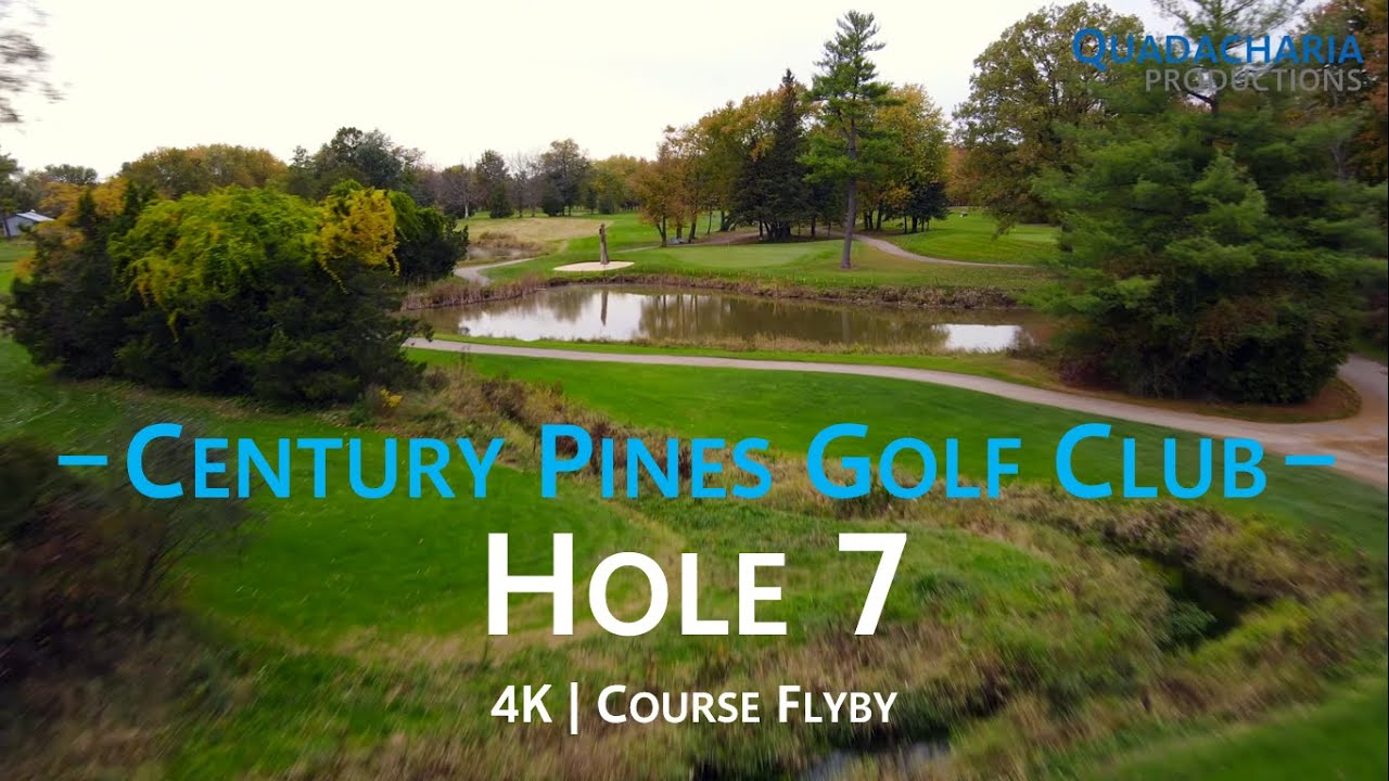 Hole 7 flyover, Century Pines Golf Club - Troy, Ontario 🇨🇦 | 4K drone ...