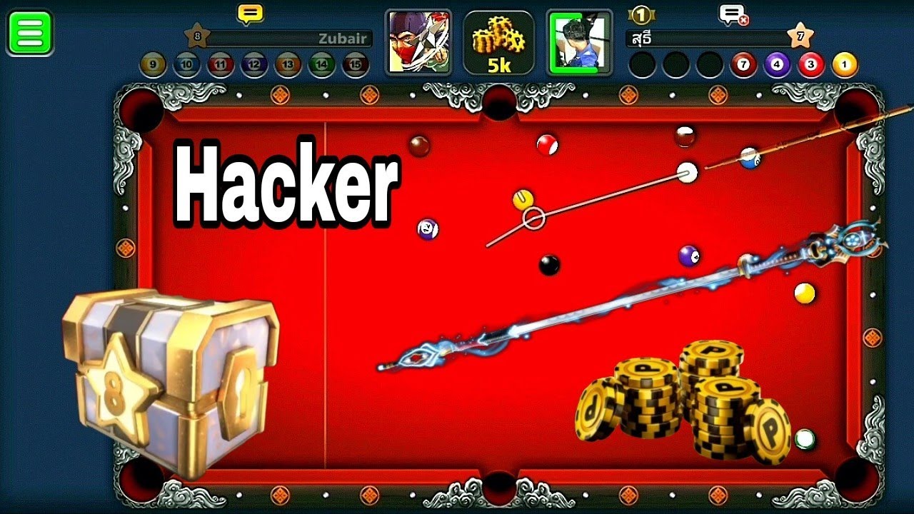 My first game play | I win 8 ball pool hacker player | Mr TR Gamer ...