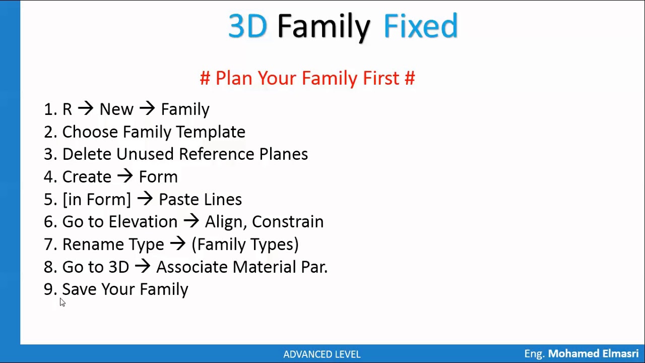 Revit Structure 28 Family Creation 3D 06 Parametric Family - YouTube