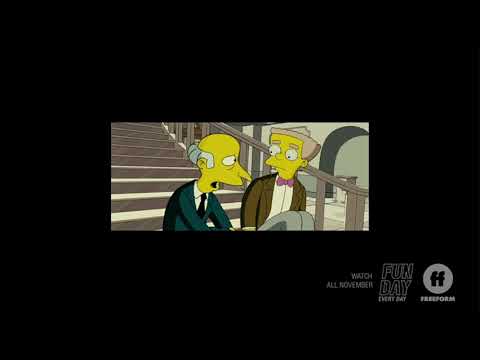 The Simpsons Movie - Freeform Credits - YouTube