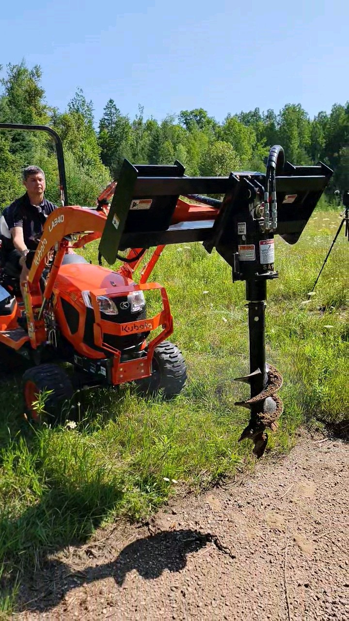 Post hole digger for kubota bx23s store