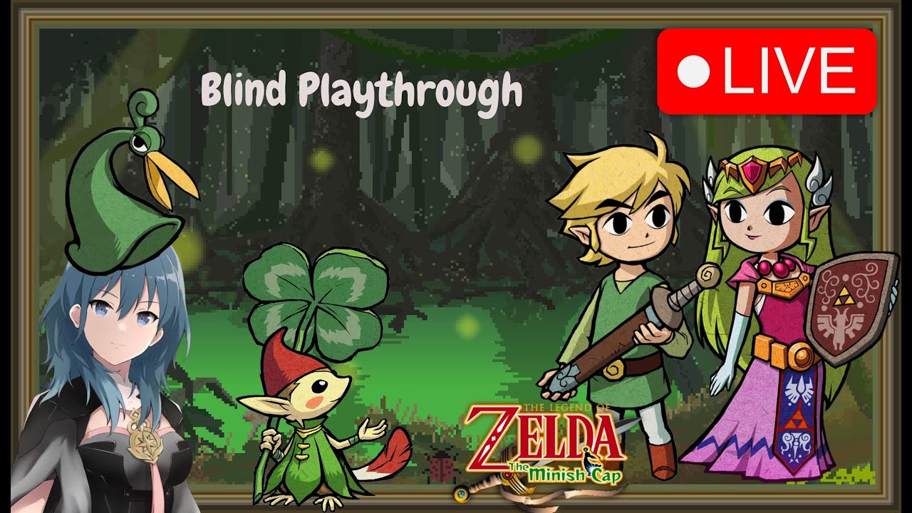 The Legend of Zelda The Minish Cap Blind Playthrough Part 2 Gathering ...