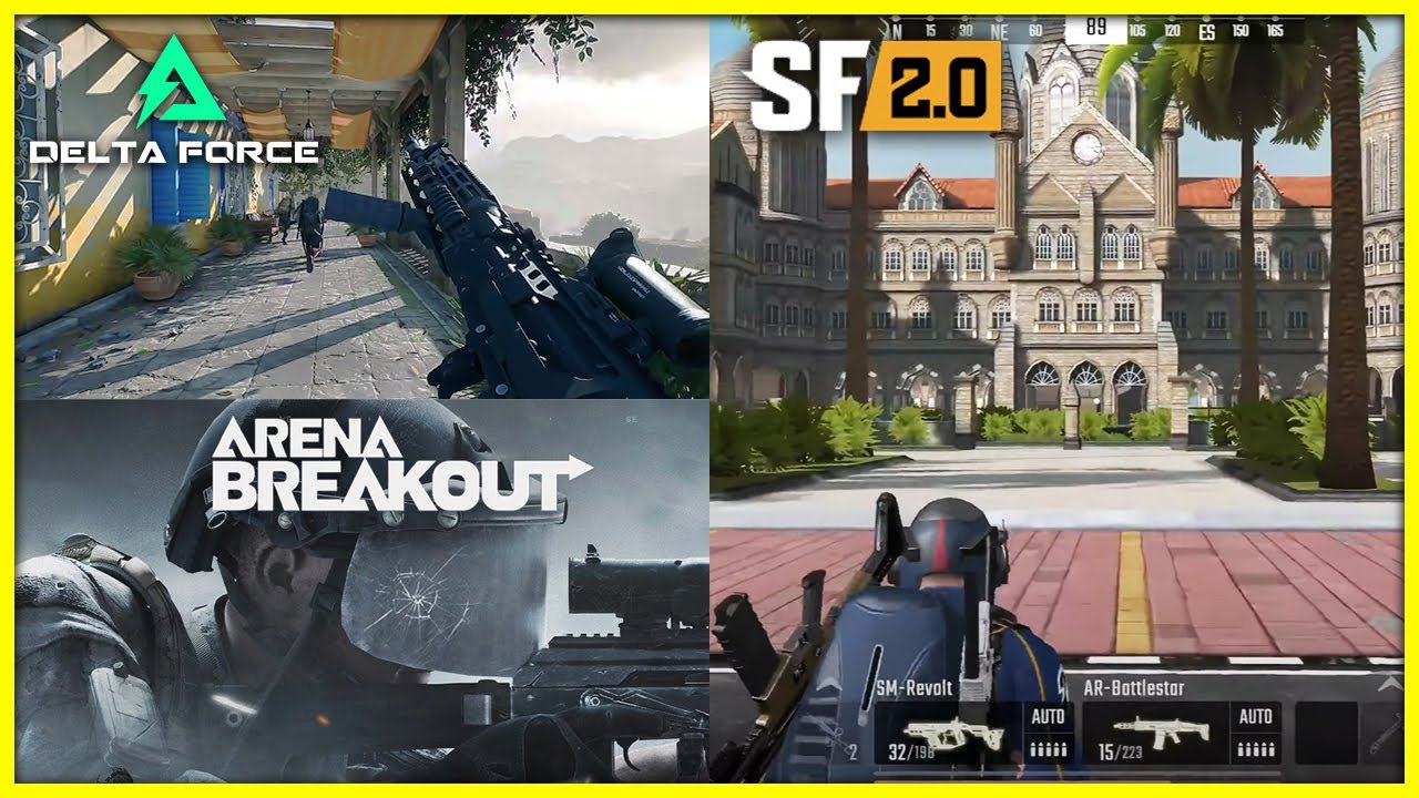 DELTA FORCE MOBILE RELEASE DATE | SCARFALL 2.0 EARLY ACCESS MUMBAI MAP - ARENA BREAKOUT HUGE ...