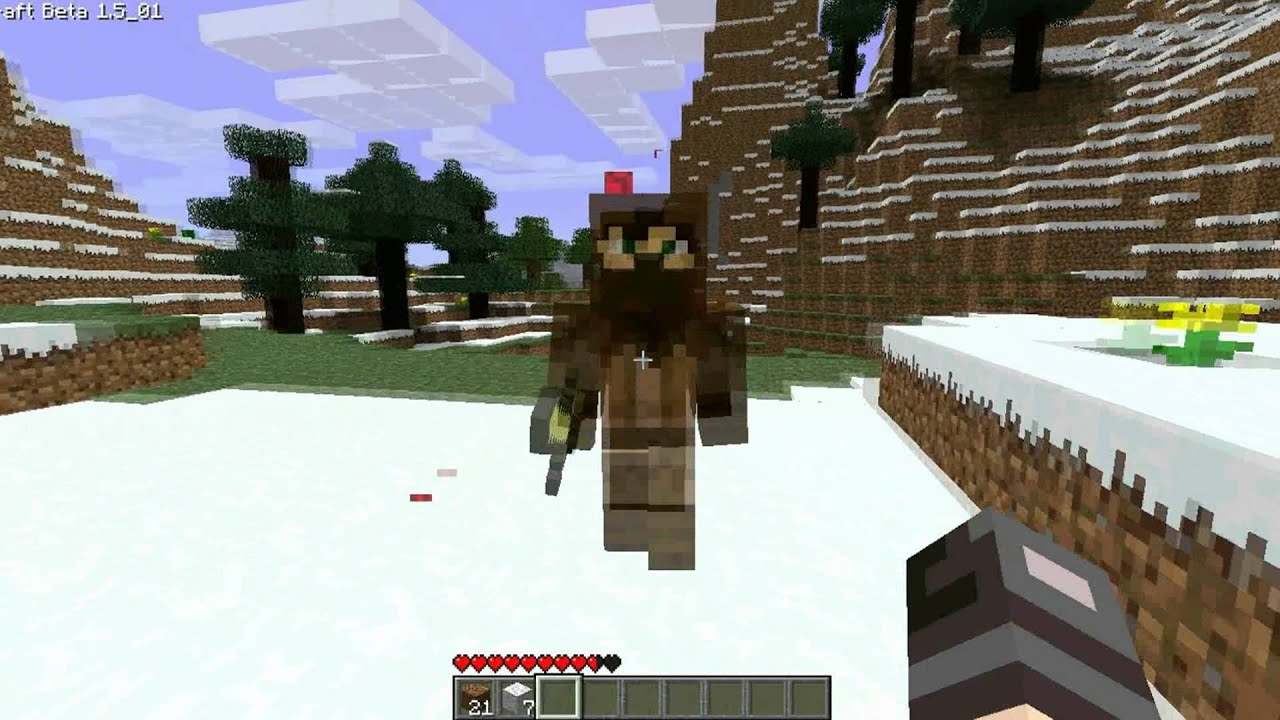 Minecraft Human Mod (Commentary) - YouTube