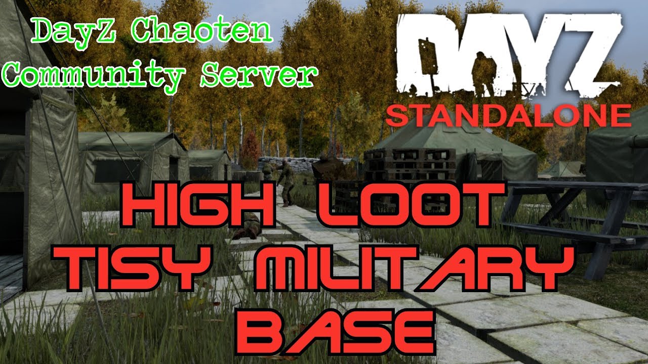 DAYZ 0.62: High Loot Tisy Military Base #1 - Let`s Play DayZ Standalone ...