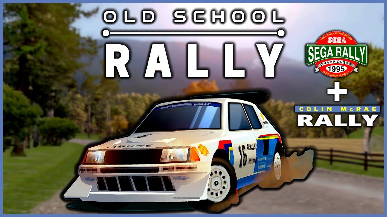 OLD SCHOOL RALLY : CROSSOVER DE SEGA RALLY ET COLIN MCRAE RALLY PS1 ...