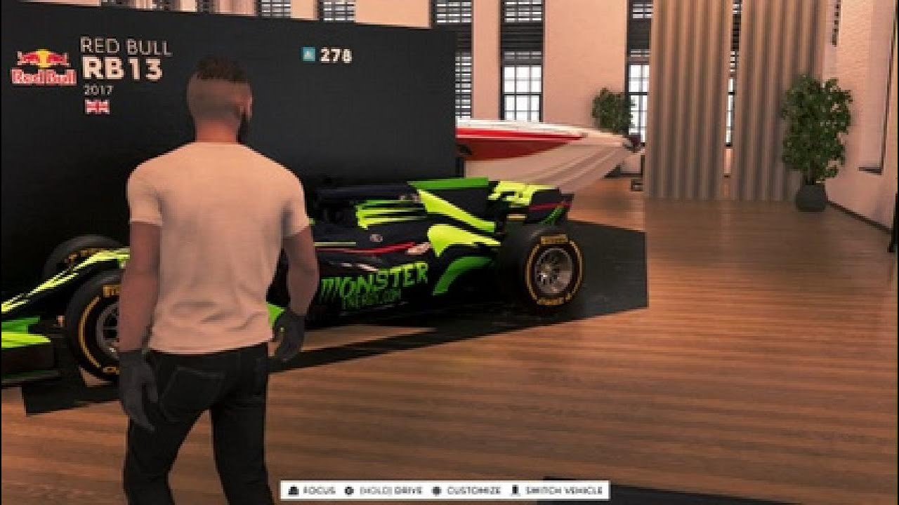 The Crew 2 how to drive formula 1 in free roam - YouTube