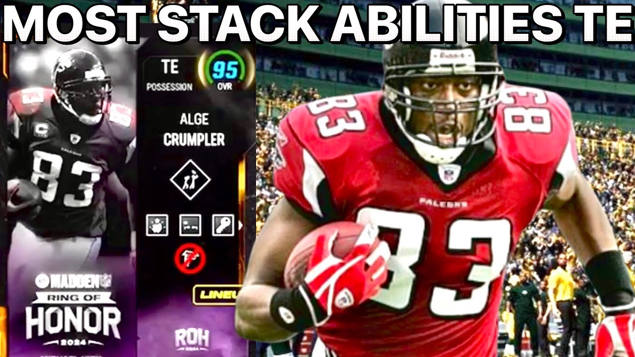 95 ALGE CRUMPLER WITH CHEAPEST ABILITY STACK IN MADDEN 24 #shorts #madden24 - YouTube