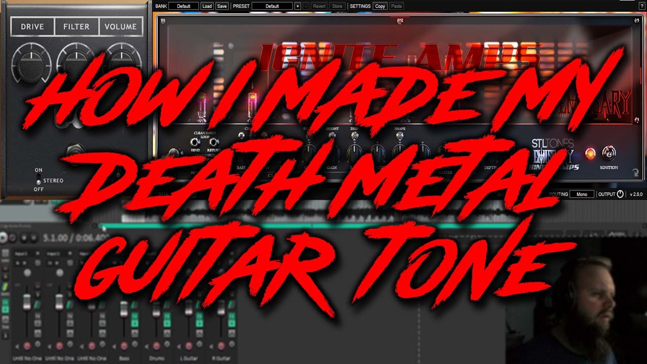 How I Made My Death Metal Guitar Tone - YouTube