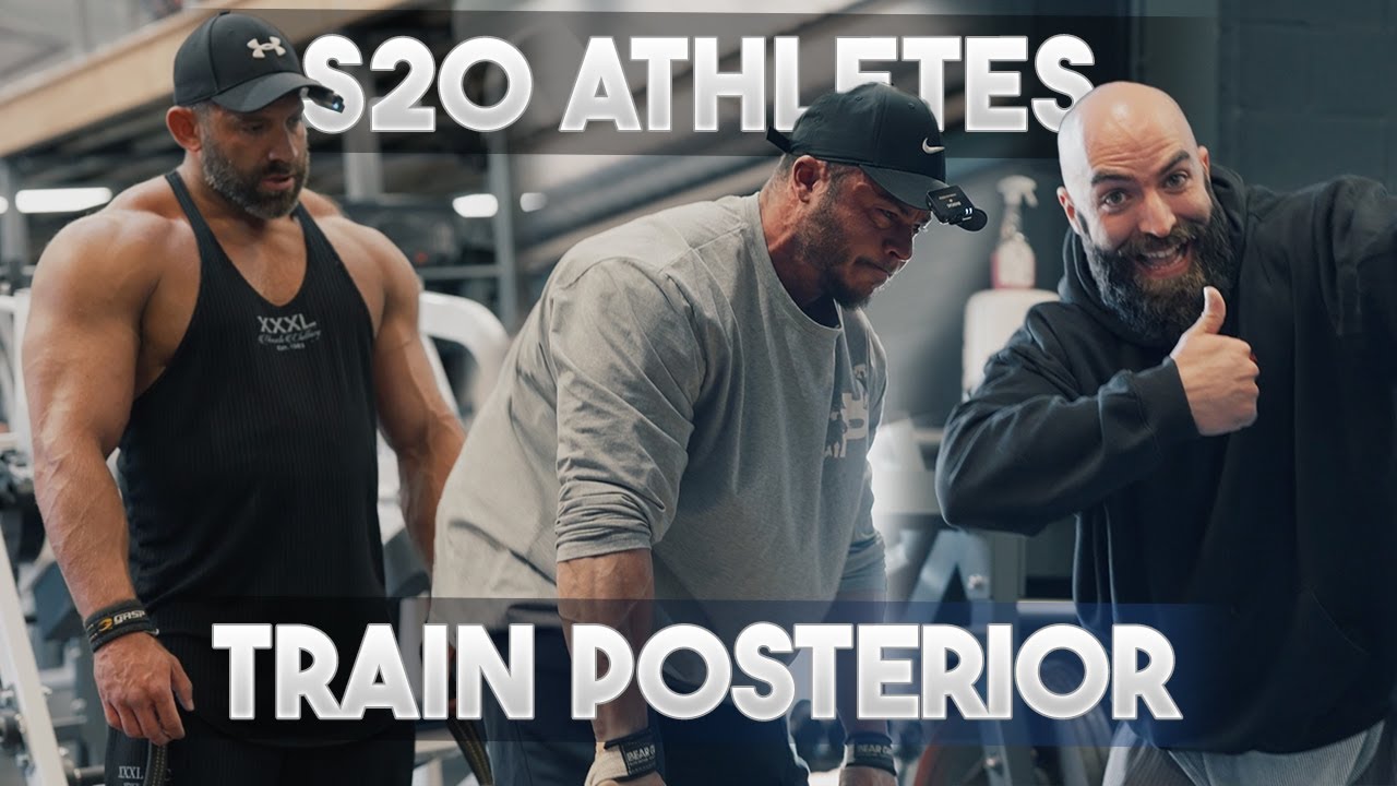 S20 ATHLETES TRAIN POSTERIOR | ASH GURELL | ZAC GONZALEZ | RICHARD FELL ...