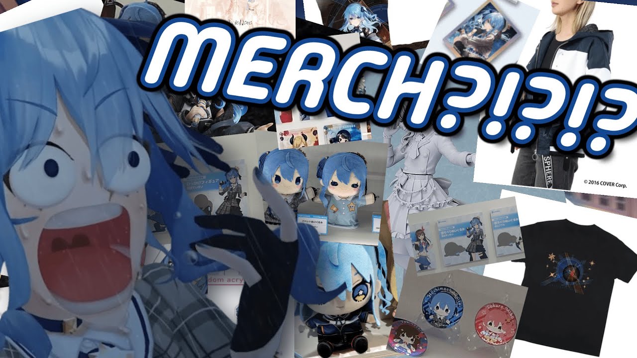 Suisei's merch announcement be like: - YouTube